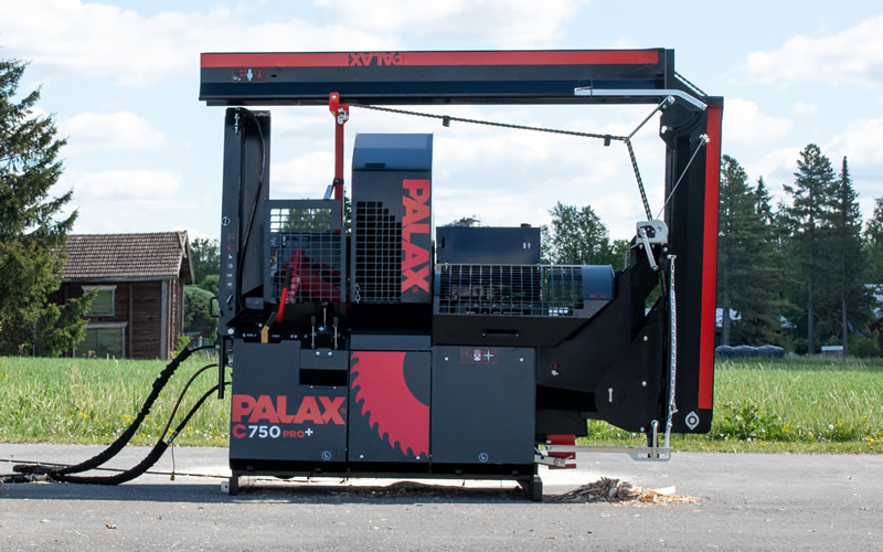 Palax Firewood Processors from Hakmet